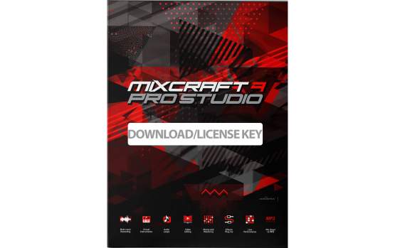Mixcraft 9 Pro Studio - Download/License Key | Music and More Store ...
