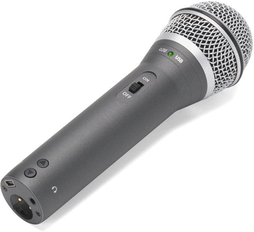 Samson Q2U USB-XLR Dynamic Microphone | Music and More Store, Leipzig