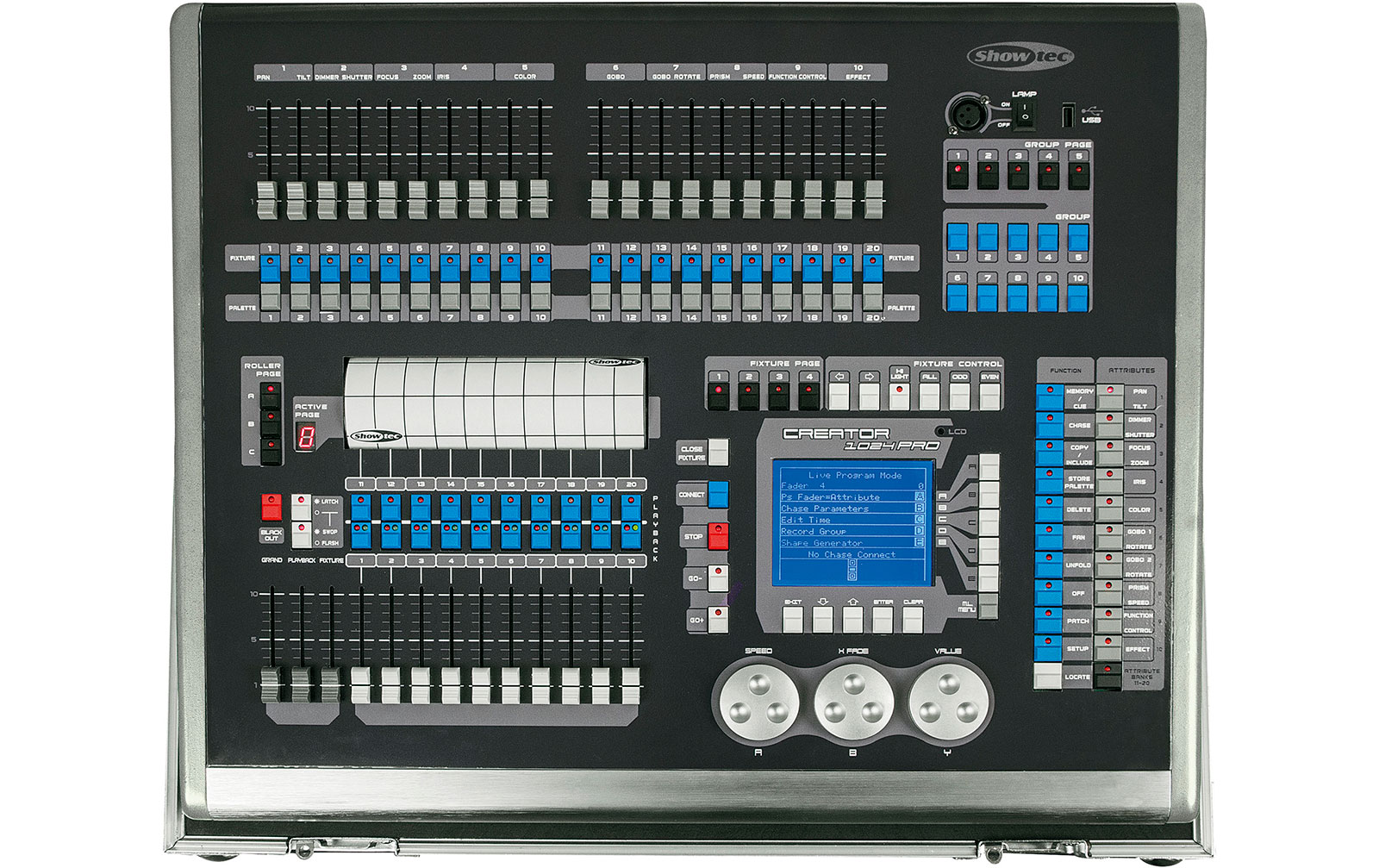 Showtec Creator 1024 PRO DMX Controller inkl. Case | Music and More ...