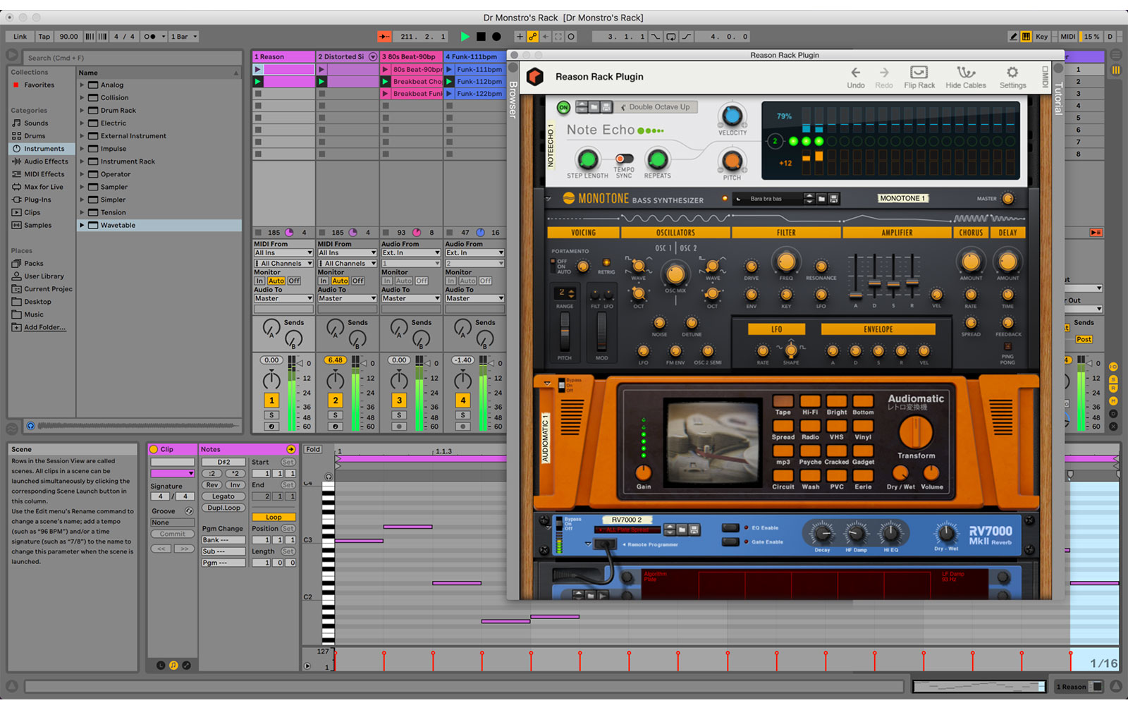 Reason Studios Reason 11 - Download/License Key | Music and More Store ...